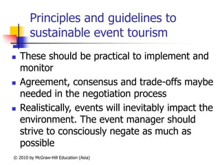 Event Sustainability in event management | PPT