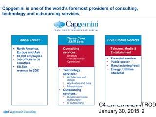 TME Consulting External Introduction 2009 | PPT
