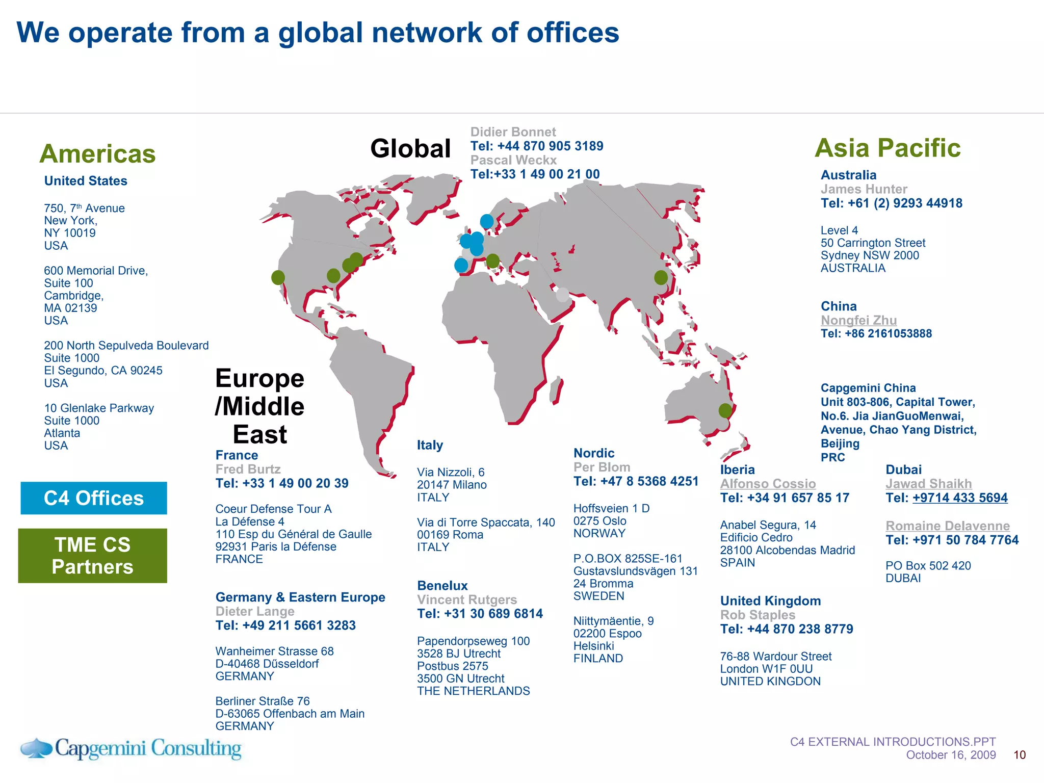 Capgemini Consulting's Telecom, Media & Entertainment | PPT