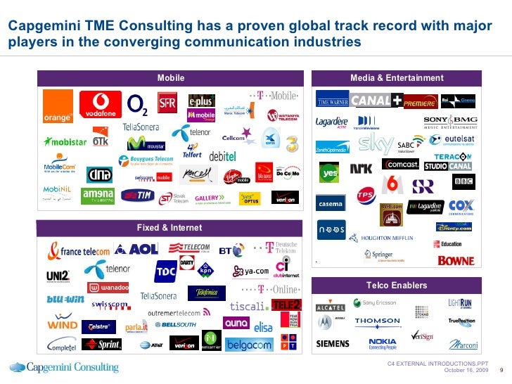 Capgemini Consulting's Telecom, Media & Entertainment