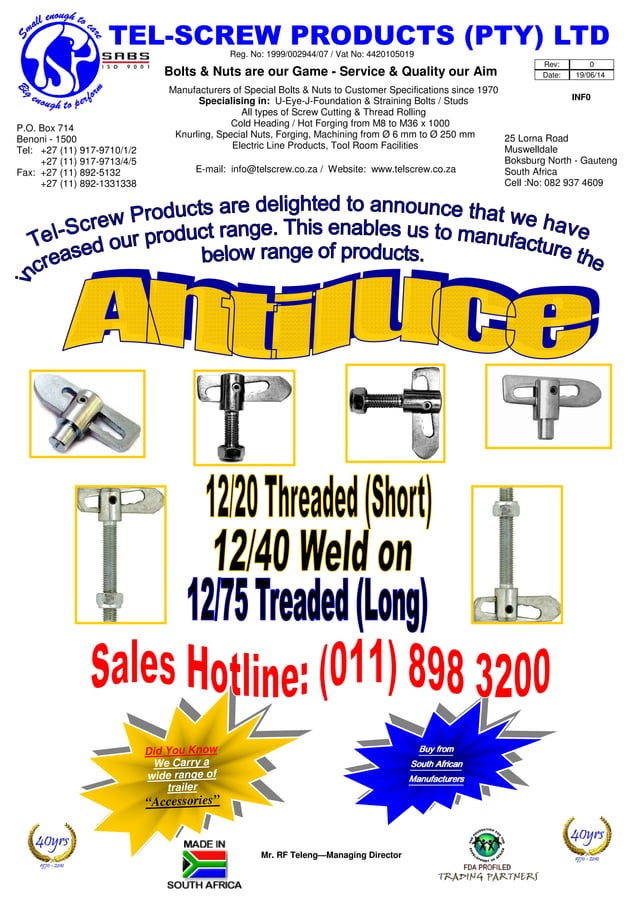 Flier of Anti-luce pdf | PDF