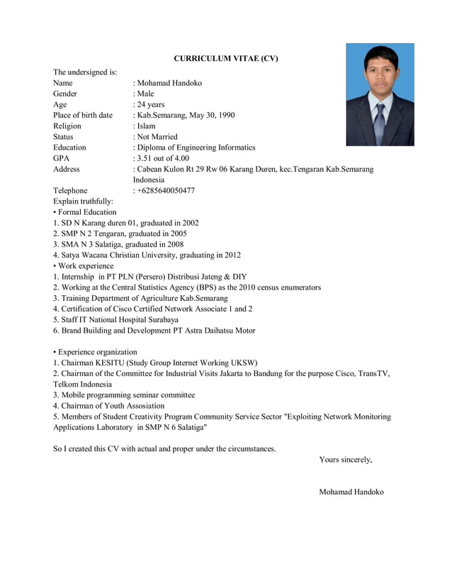 CURRICULUM VITAE english | PDF