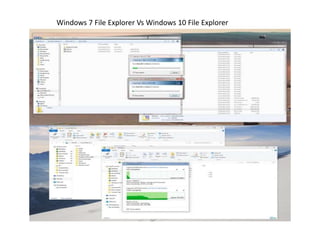 Windows 10 vs Windows 7 | PPTX