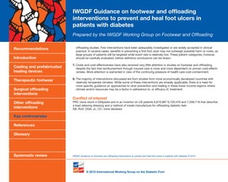 C4 iwgdf guidance on footwear and offloading interventions to prevent ...