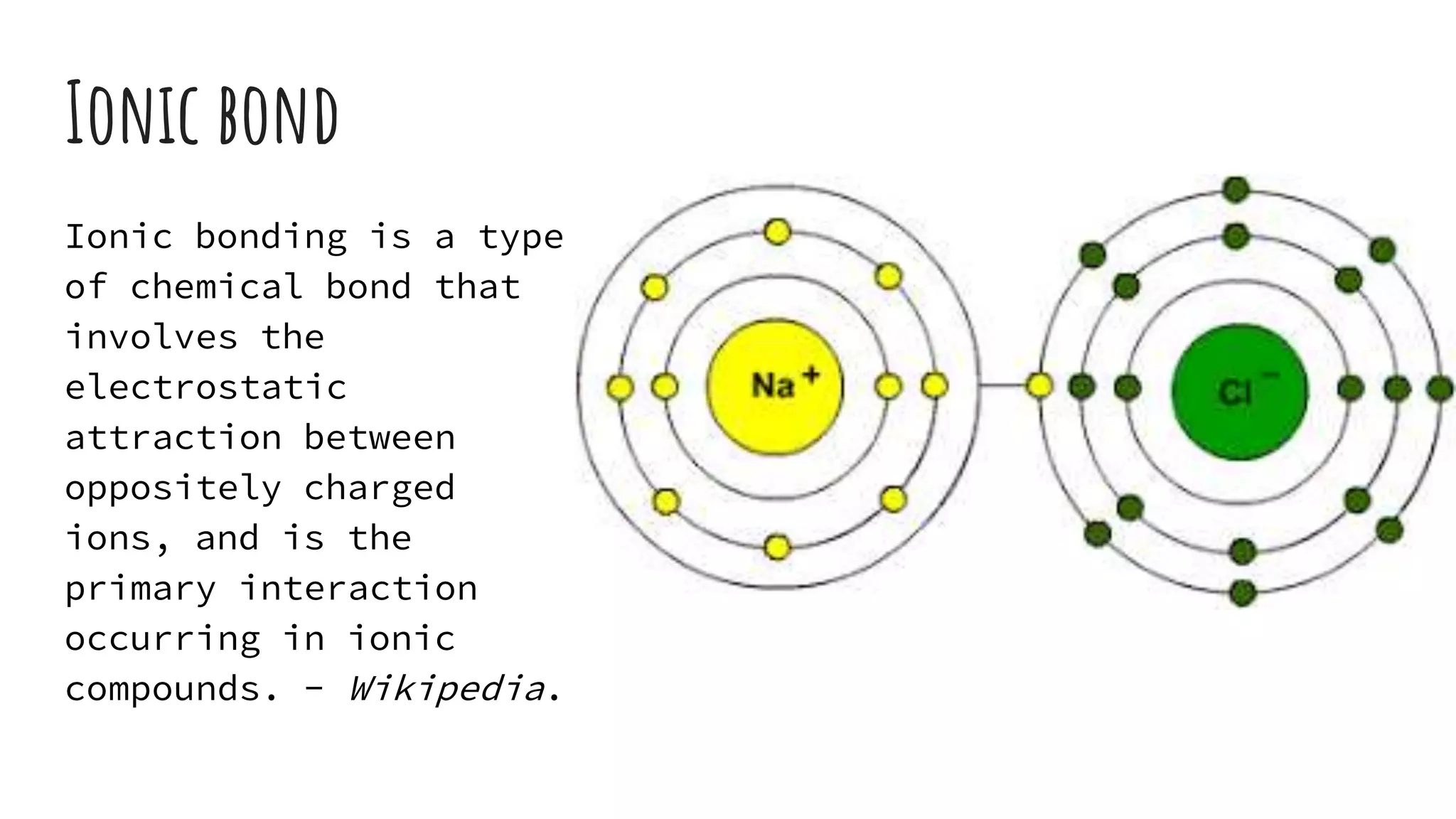 Ionic, covalent, and metallic bonds | PPTX