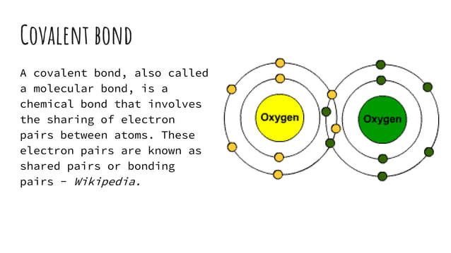 Ionic, covalent, and metallic bonds | PPTX