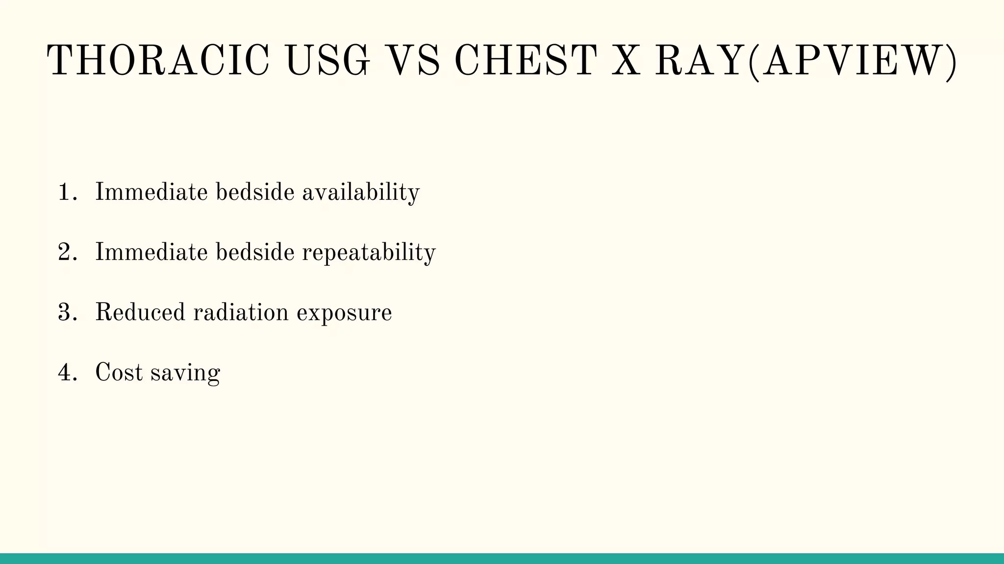 trans thoracic ultrasound of chest | PPTX | Lung and Respiratory Health ...