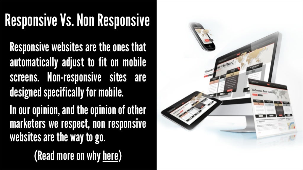 Responsive Vs. Non Responsive Responsive