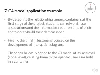C4 model in a Software Engineering subject to ease the comprehension of ...