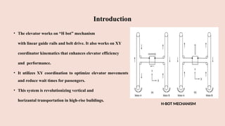 Fabrication Of Multi directional elevator | PPTX