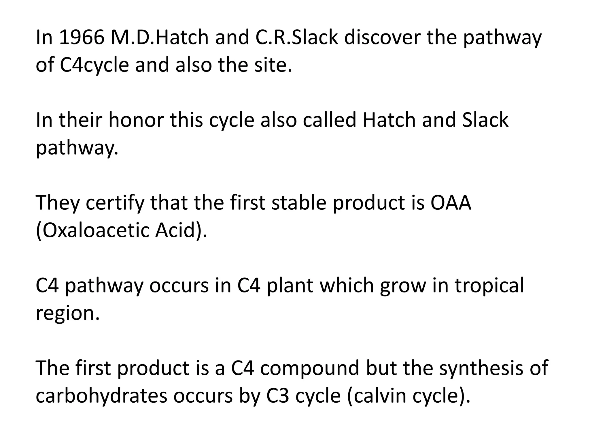 C4 pathway | PPTX