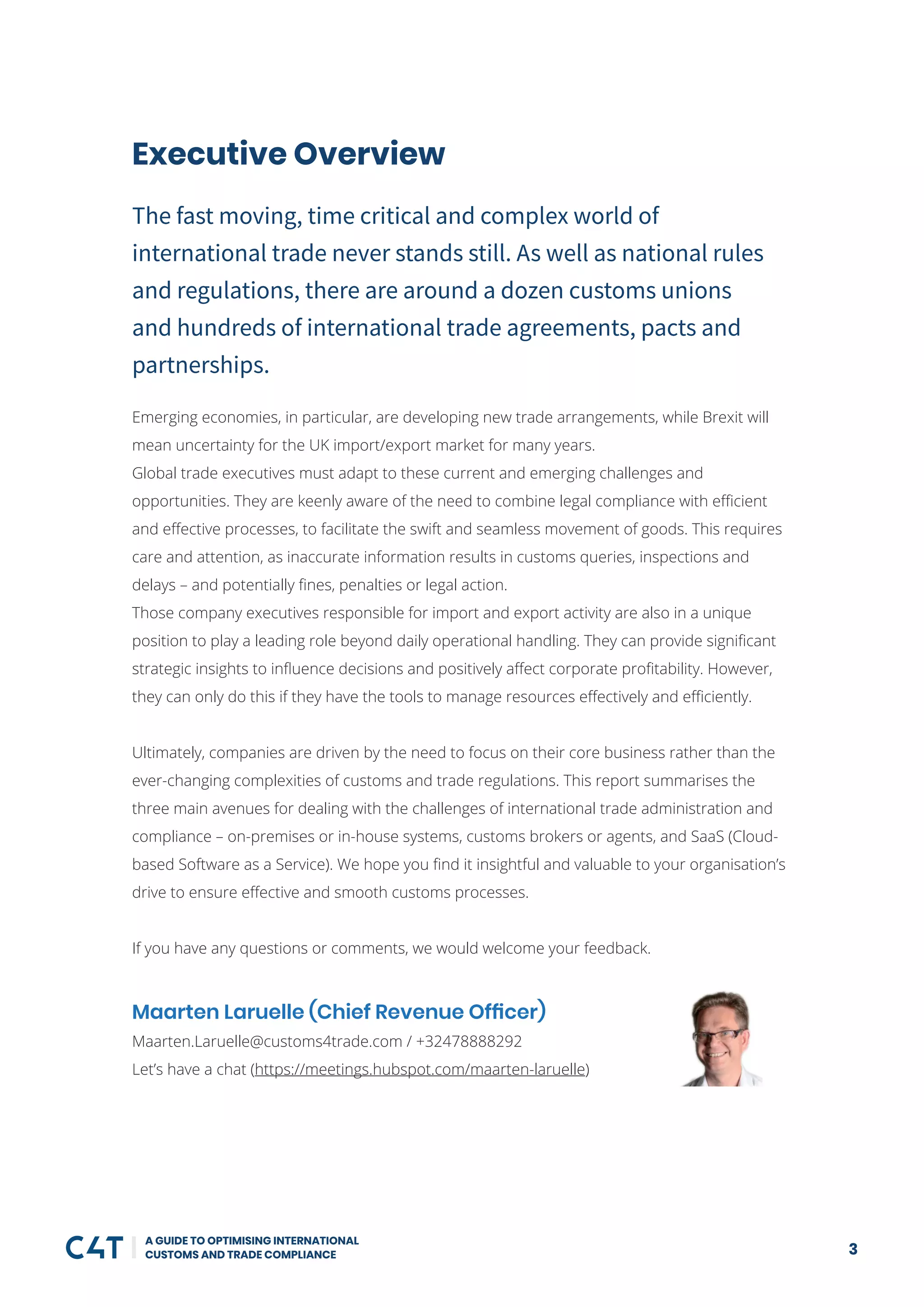 Customs4trade Customs and Trade management software | PDF