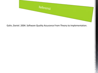 C4 the components of the software quality