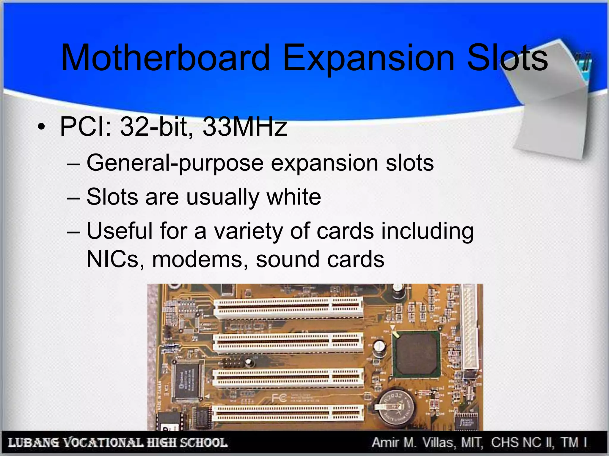 The Motherboard | PPTX