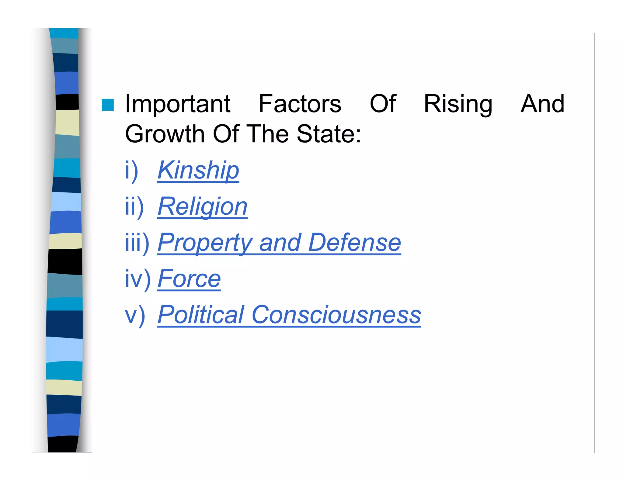 C4 theory of origin of the state | PDF