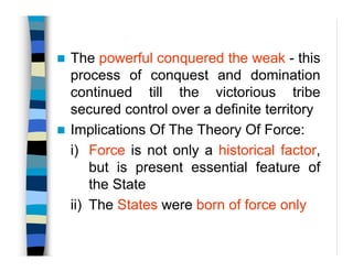 C4 theory of origin of the state | PDF