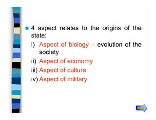 C4 theory of origin of the state | PDF