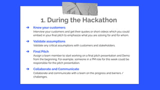 C4U Hackathon Tips | PDF