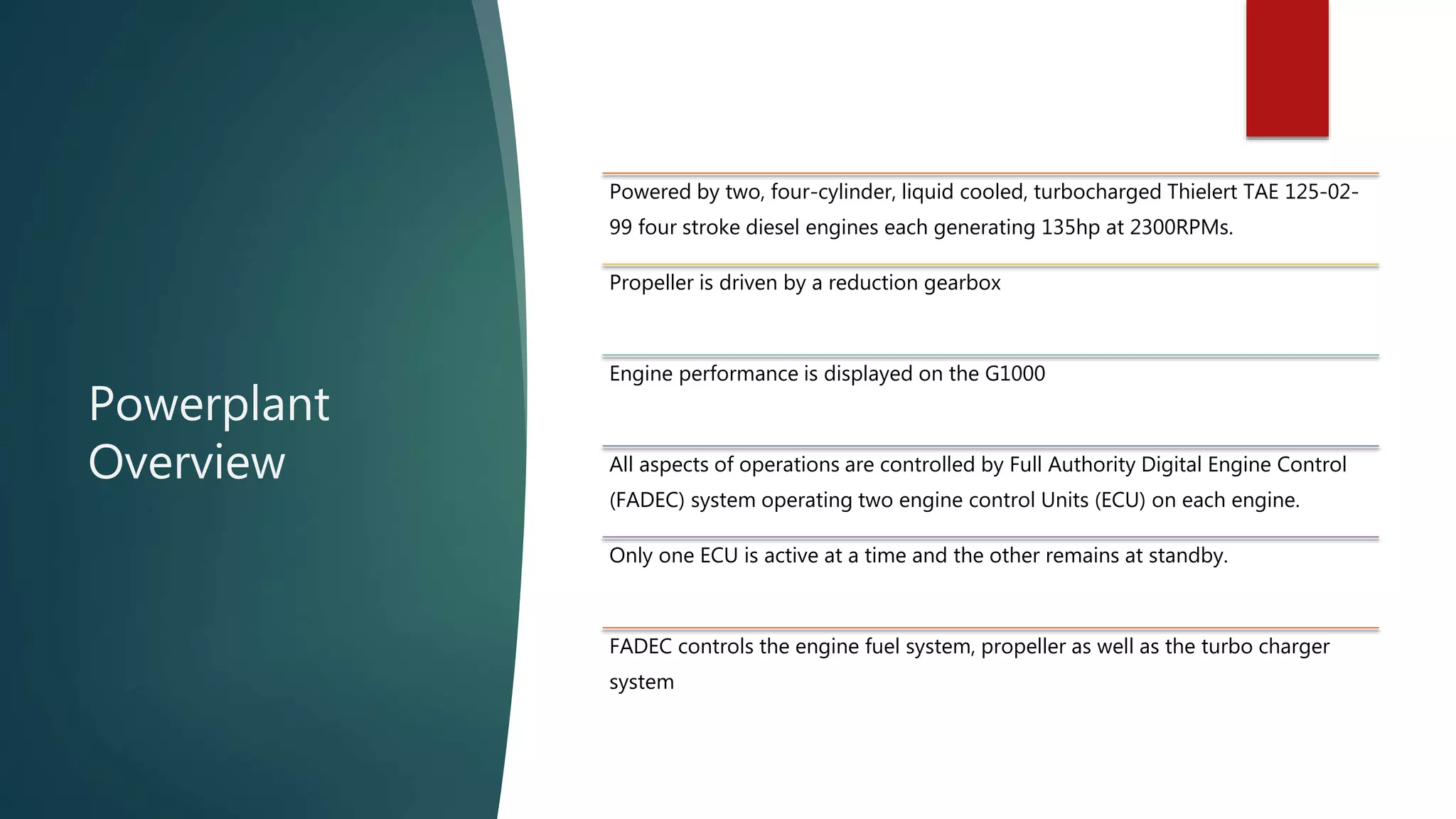 N480TS DA-42 Overview | PPTX