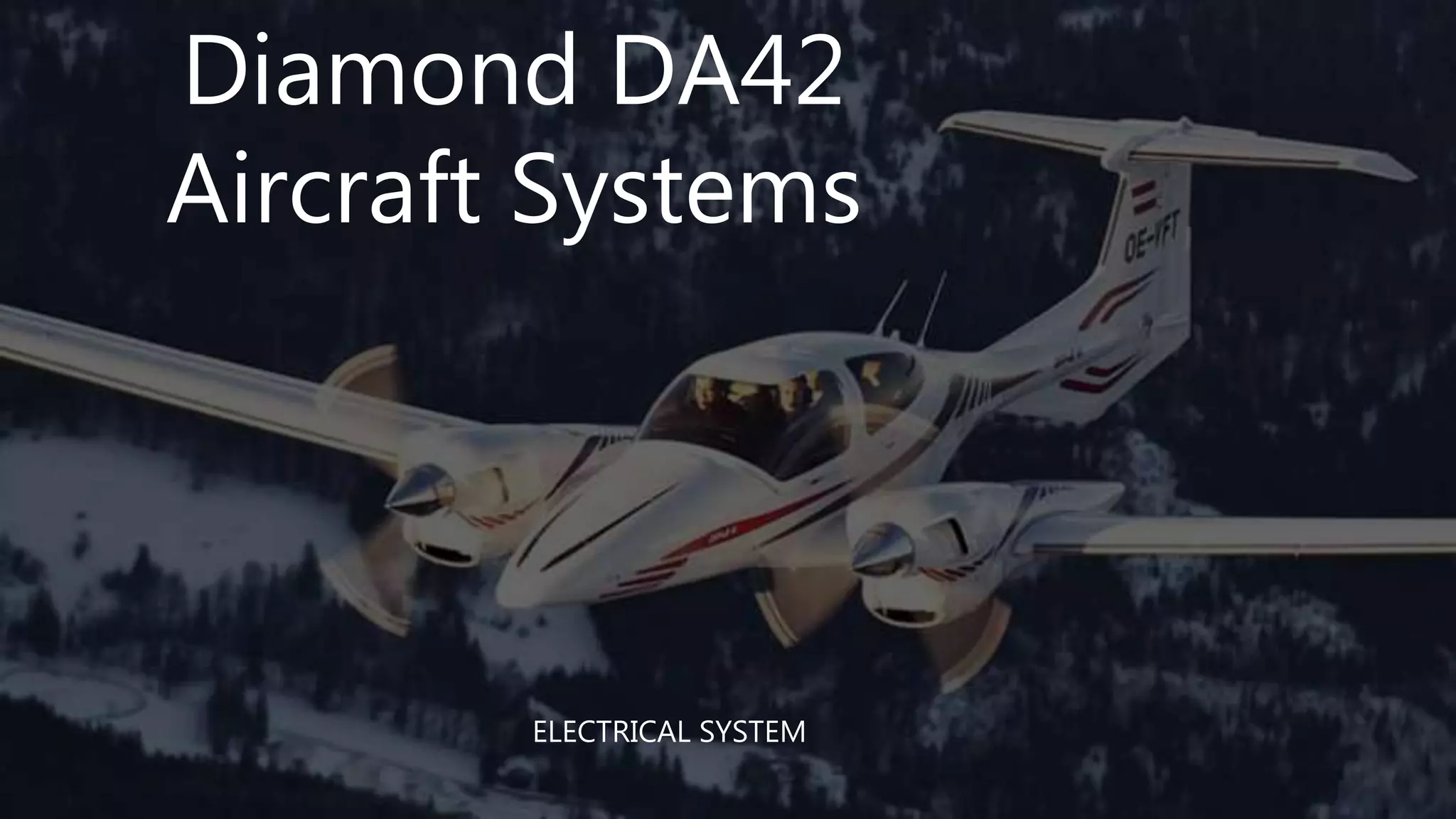 N480TS DA-42 Overview | PPTX
