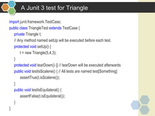 Unit Test with test JUNIT | PPT