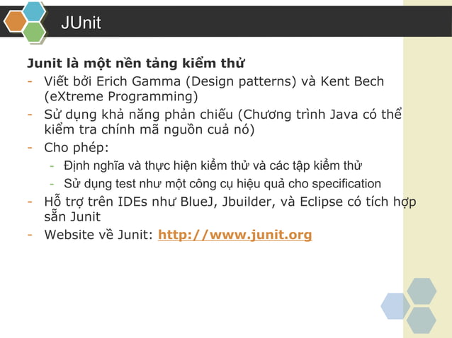 Unit Test with test JUNIT | PPT