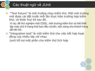 Unit Test with test JUNIT | PPT