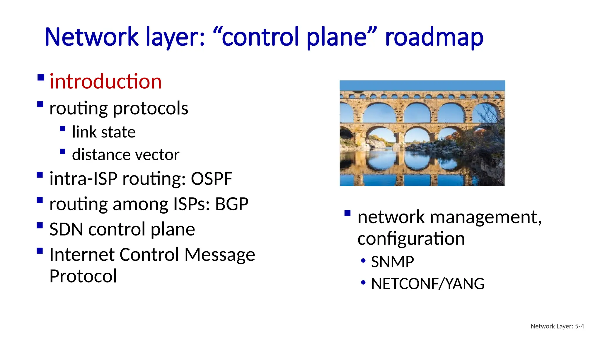 Network layer control plane: our goals Network layer control plane: our ...