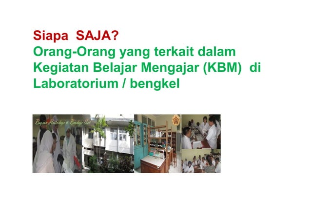 Job Description KEP. LAB | PDF