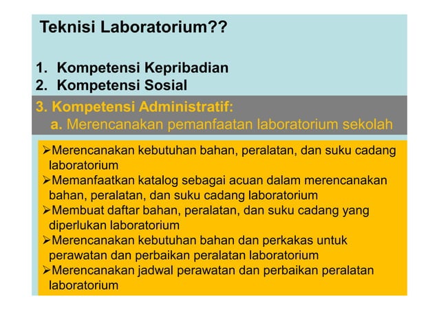 Job Description KEP. LAB | PDF