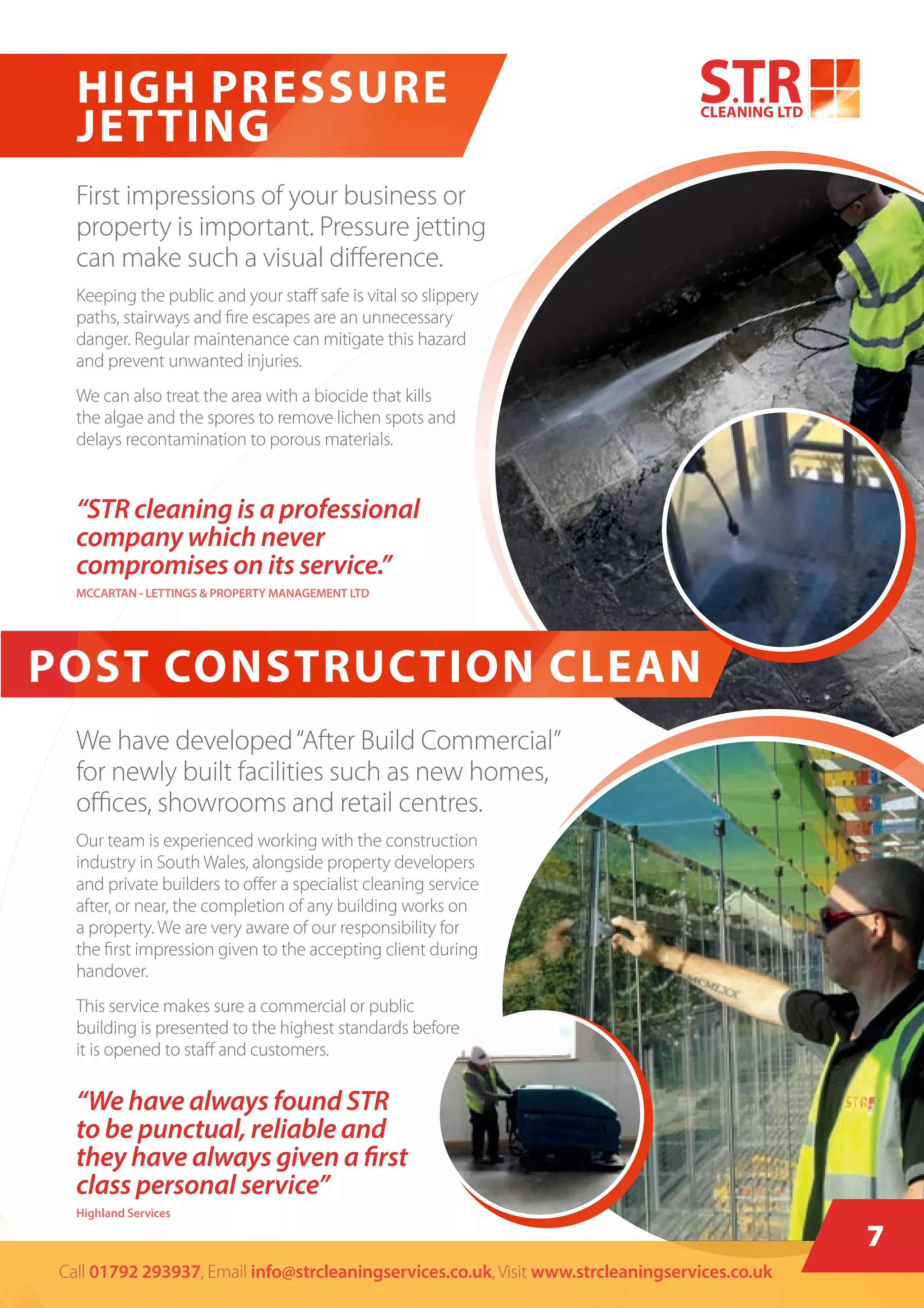 STR Cleaning Service Brochure | PDF