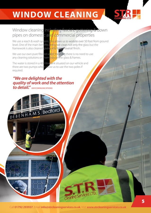 STR Cleaning Service Brochure | PDF