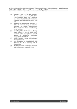 Simulation Studies Of Premixed N-Pentane/Air Liquid Micro Combustion | PDF