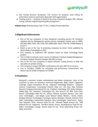 Profile of Amity | PDF