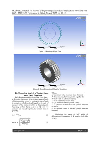 Contact Stress Analysis of Stainless Steel Spur Gears using Finite Element Analysis and ...