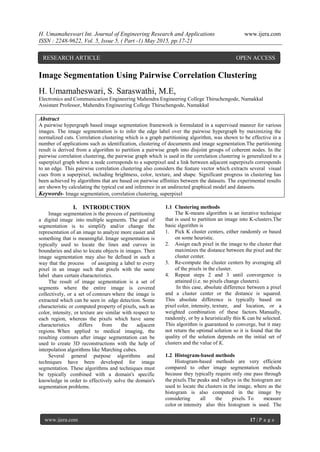 Image Segmentation Using Pairwise Correlation Clustering | PDF