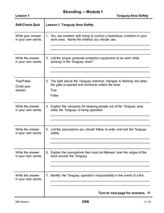 OSB Tanguay Log Mover Example | PDF