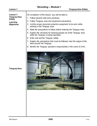 OSB Tanguay Log Mover Example | PDF