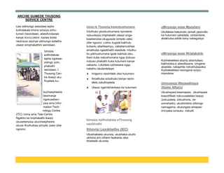 ARCHIE GUMEDE Thusong Leaflet isiZulu updated | PPT