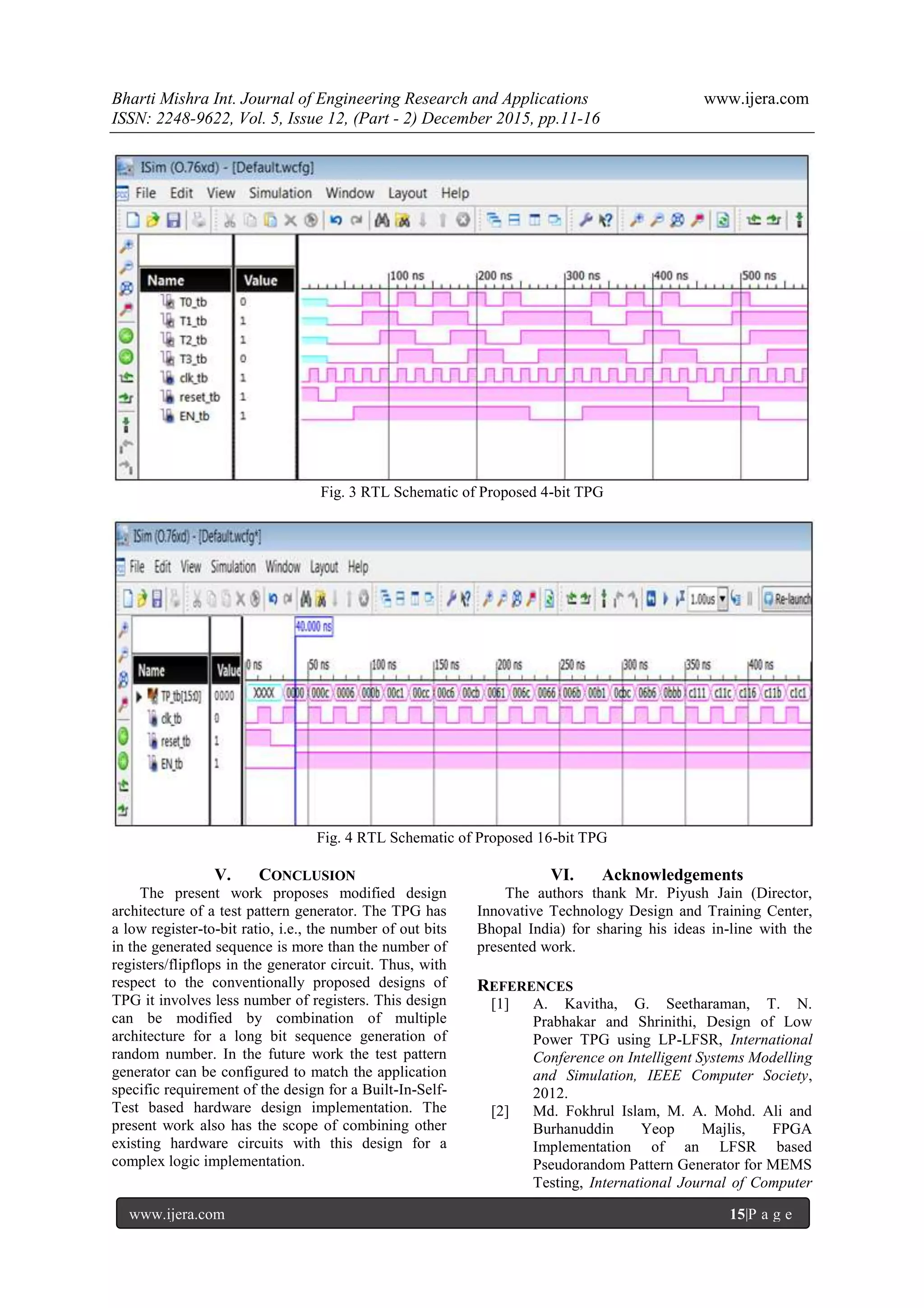 A Modified Design Of Test Pattern Generator For Built In Self Test Applications Pdf 0247