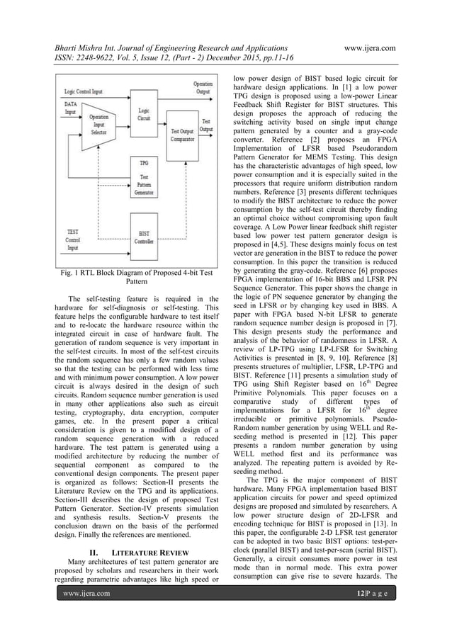 A Modified Design of Test Pattern Generator for Built-In-Self- Test ...
