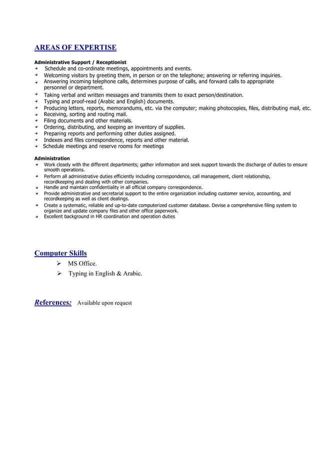 Abeer_CV | PDF | IT and Internet Support | Internet