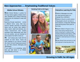 Christian Education brochure | PDF