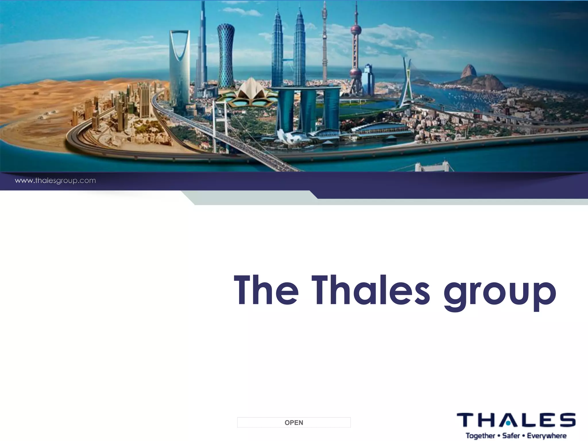 thales-corporate-presentation 2015 | PDF