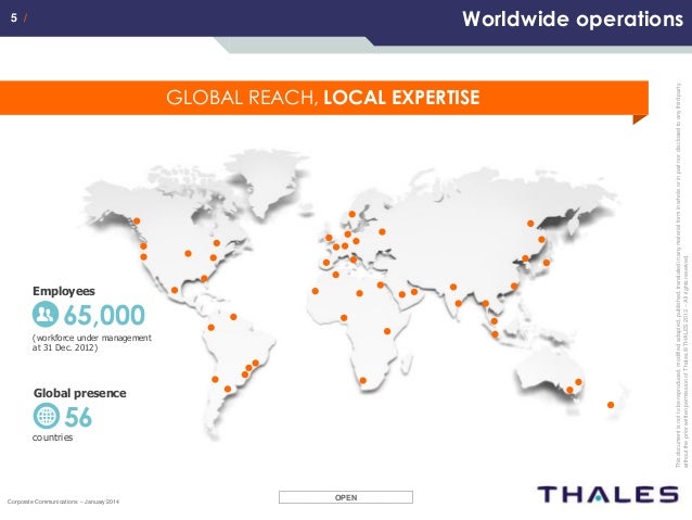 thales-corporate-presentation 2015