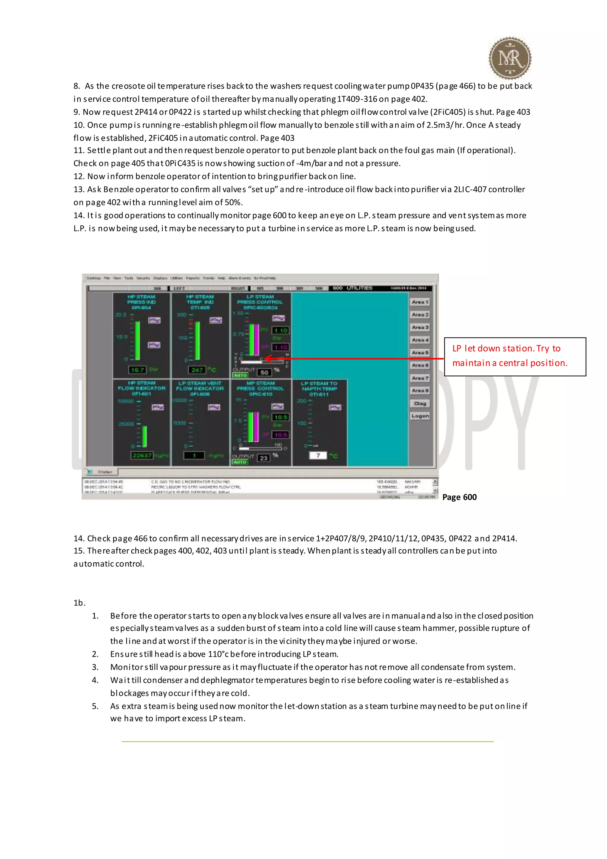 Competency Training Evidence for Panel Operator Answers | DOCX | Ice ...