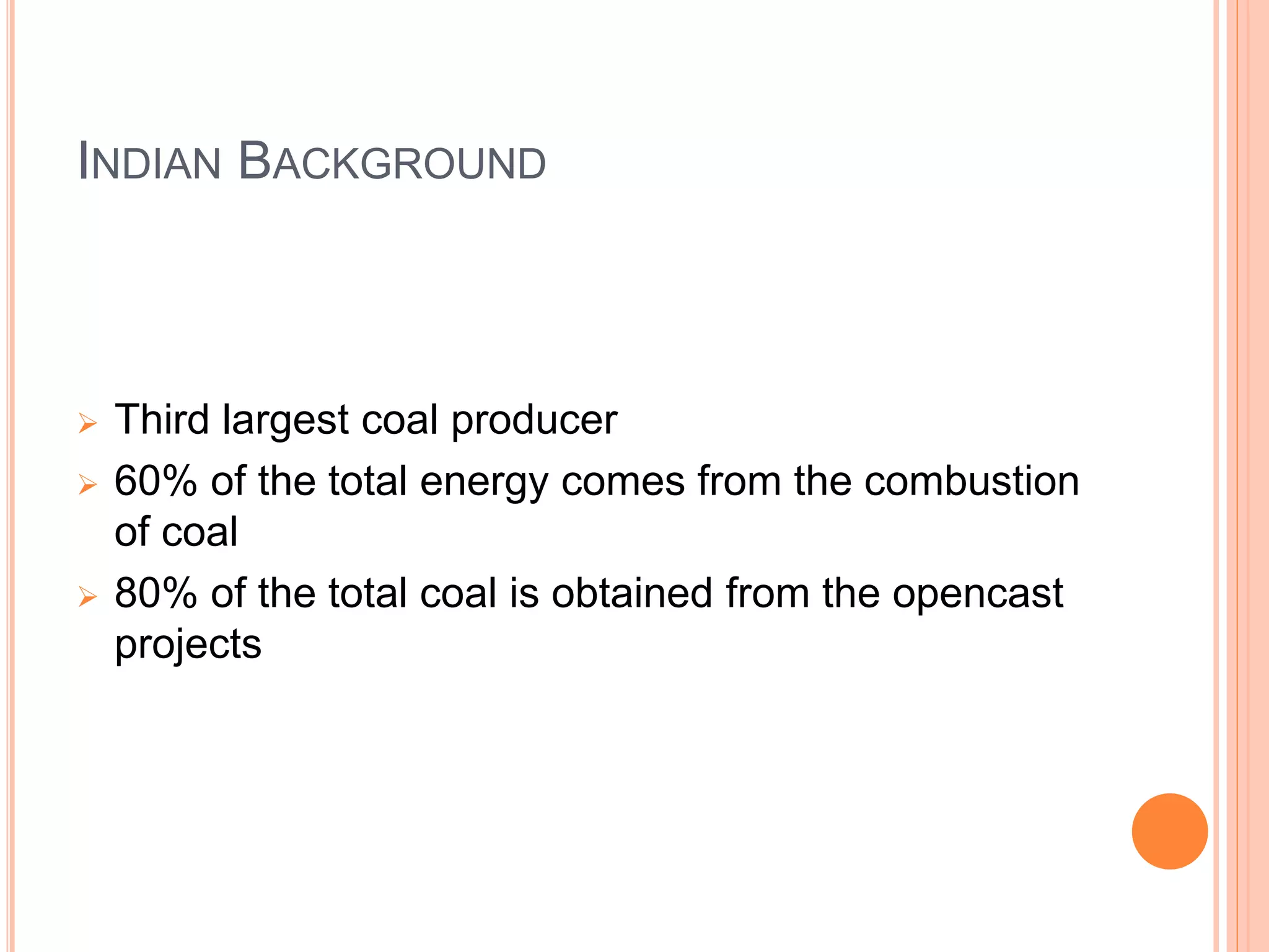 HIGHWALL MINING-INDIAN SCENARIO (1) | PPTX