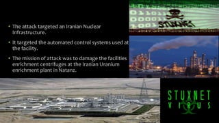 The Stuxnet Virus FINAL | PPTX