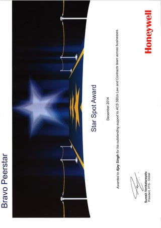 star spot award_2014. | PDF