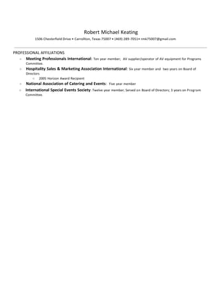RMK resume | PDF